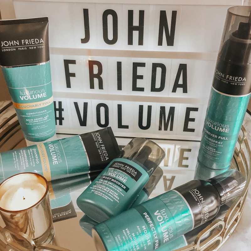 - John Frieda® Luxurious Volume® Range Review - Beauty Bulletin ...